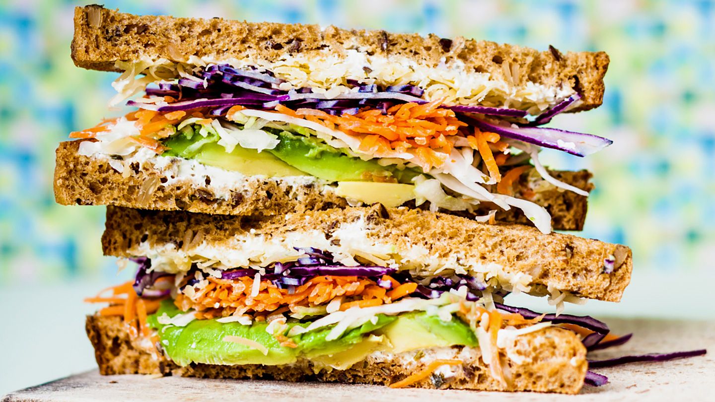 What is a healthy sandwich to eat for lunch?