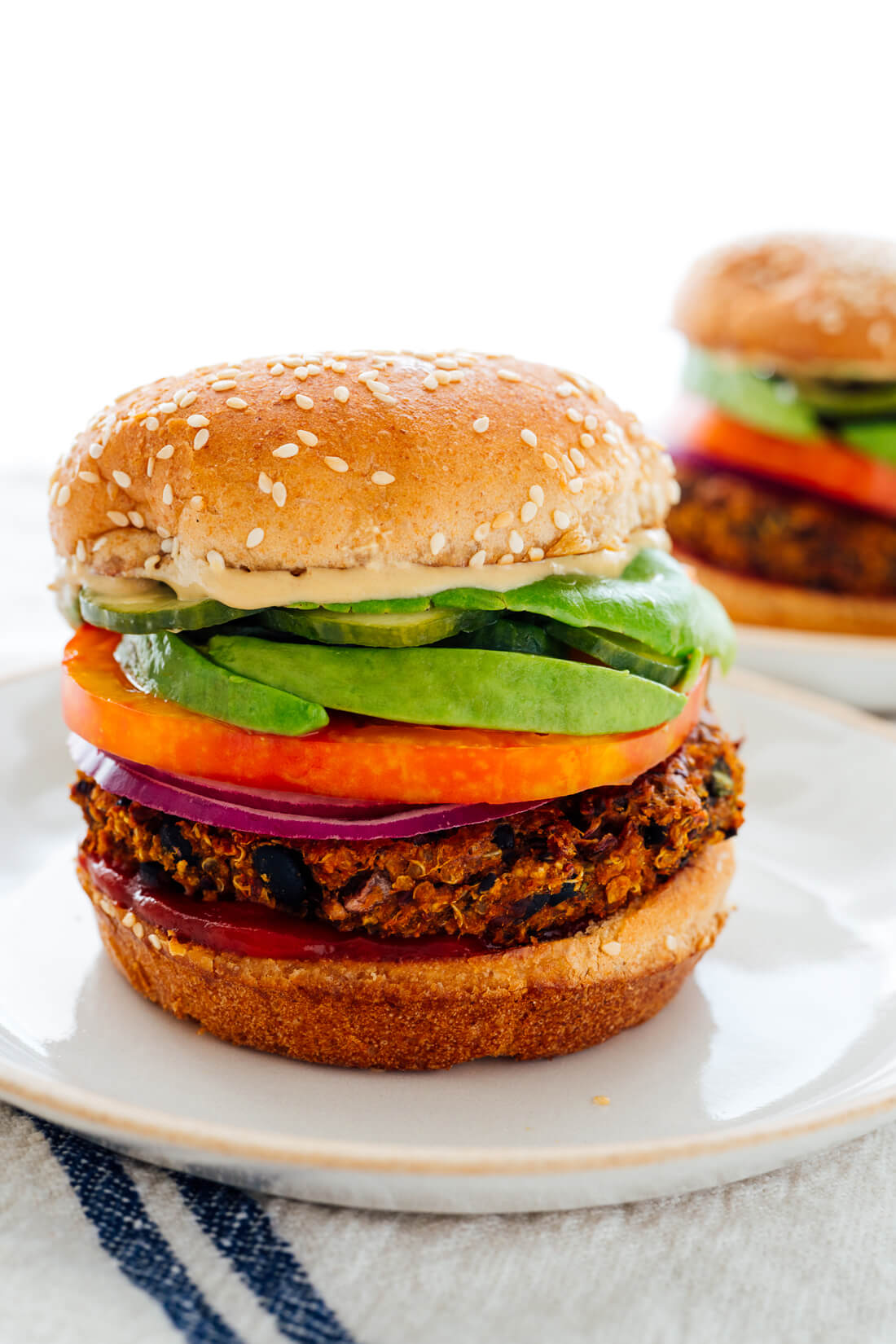 What is a healthy veggie burger?