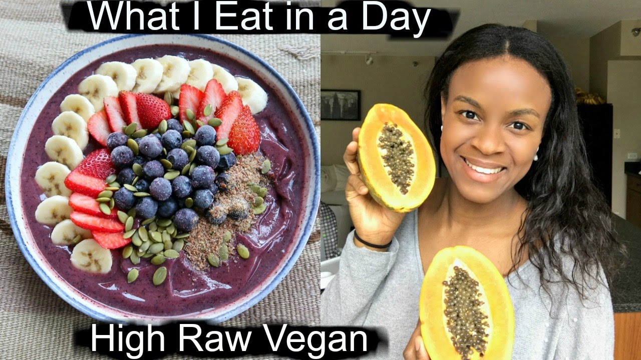 What is a high raw vegan?