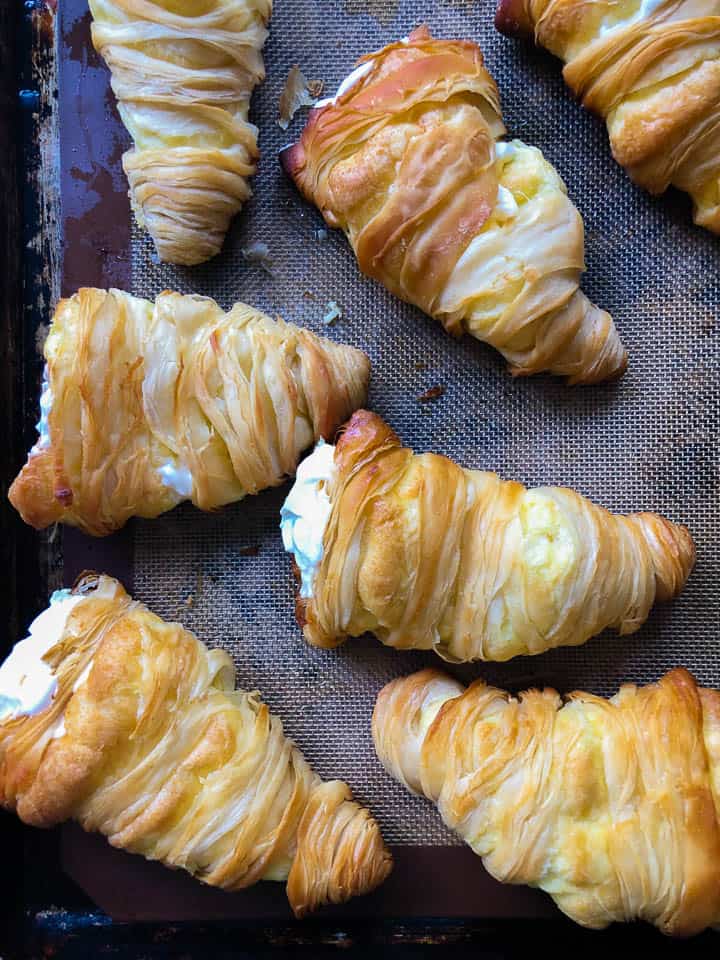 What is a lobster tail pastry made of?