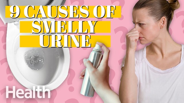 What is a natural remedy for smelly urine?