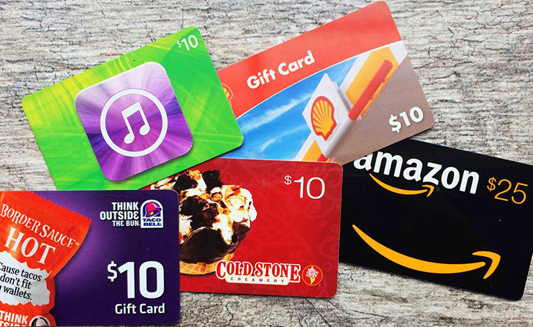 What is a reasonable amount for a gift card?