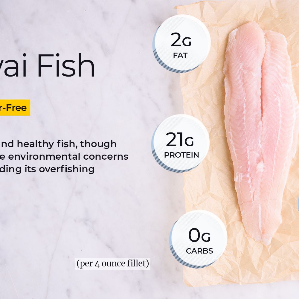 What is a serving size of white fish?