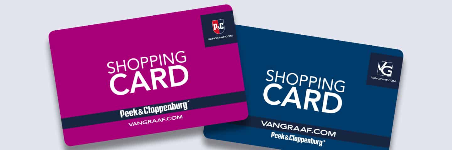What is a shop card?