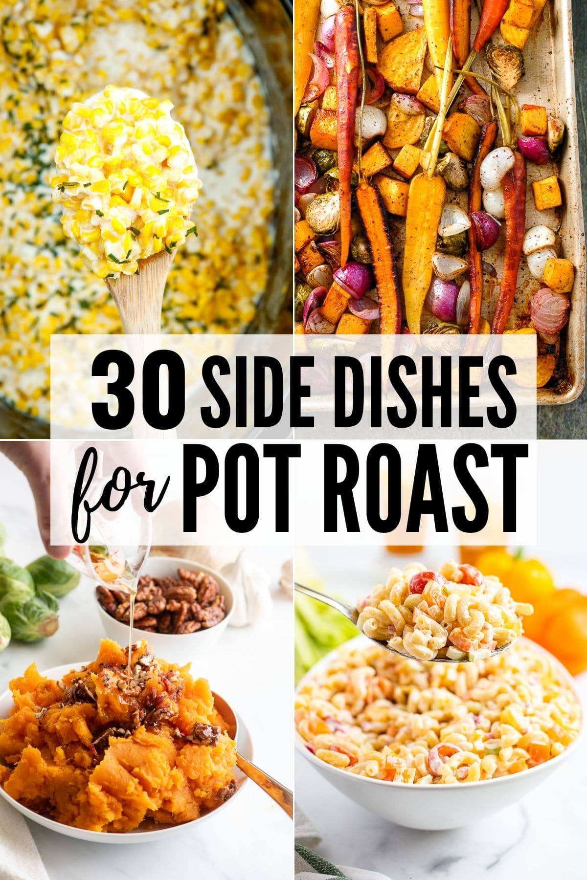 What is a side dish for roast?