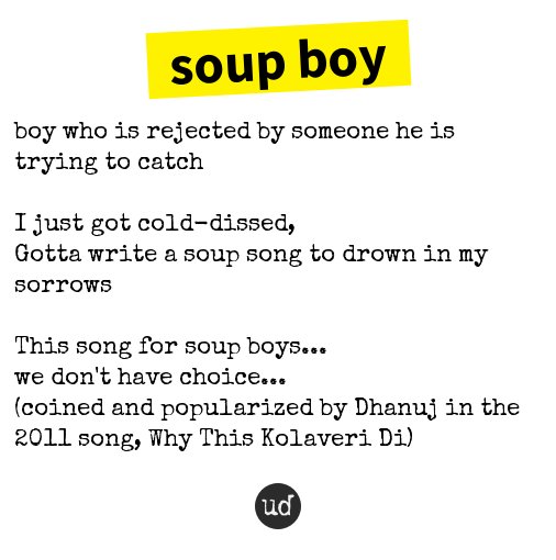 What is a soup boy?