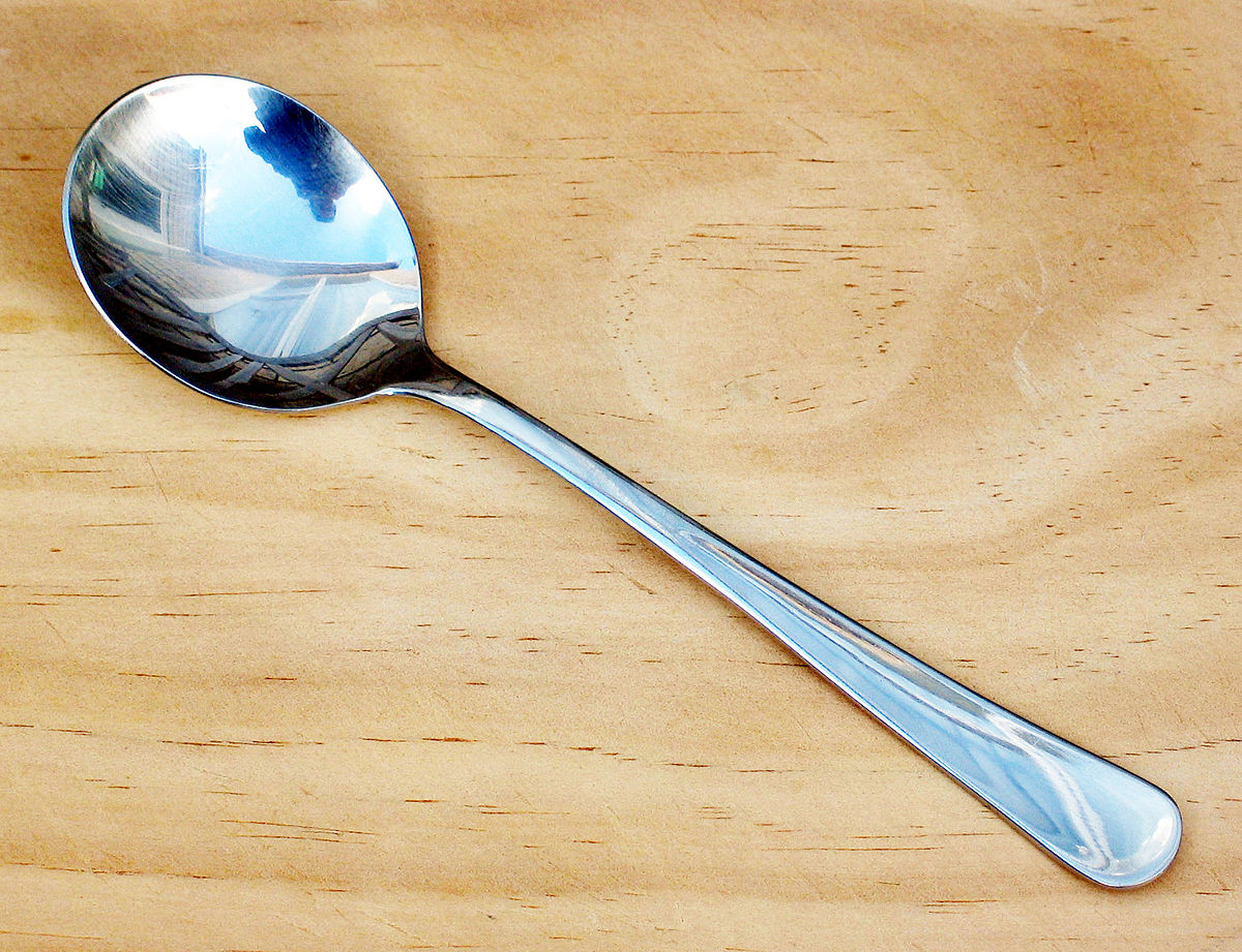 What is a soup spoon used for?