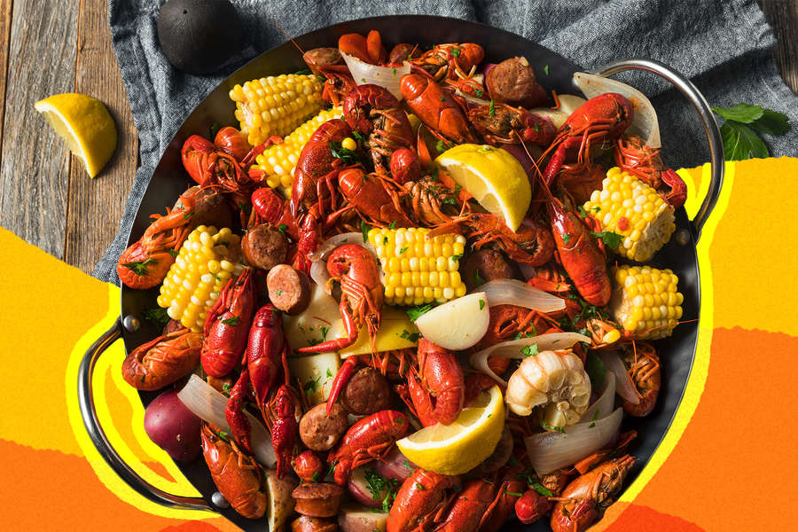 What is a Southern seafood boil called?