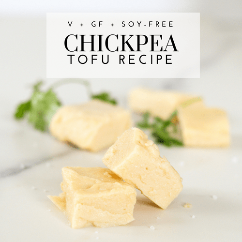 What is a soy-free substitute for tofu?