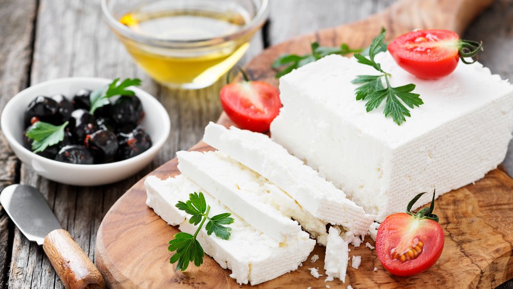 What is a substitute for feta cheese?