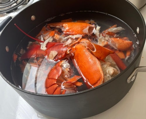 What is a substitute for lobster stock?