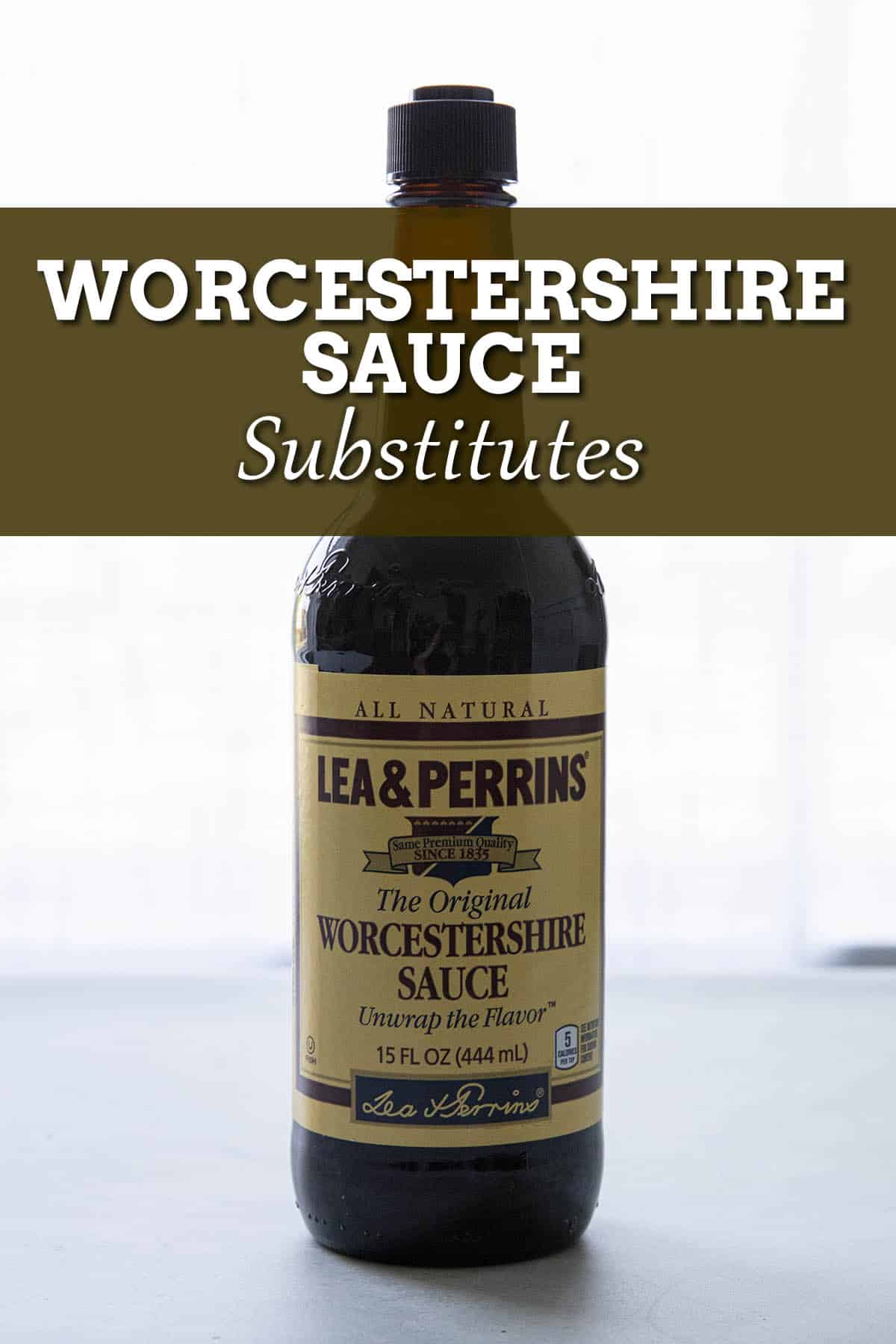 What is a substitute for Worcestershire sauce?