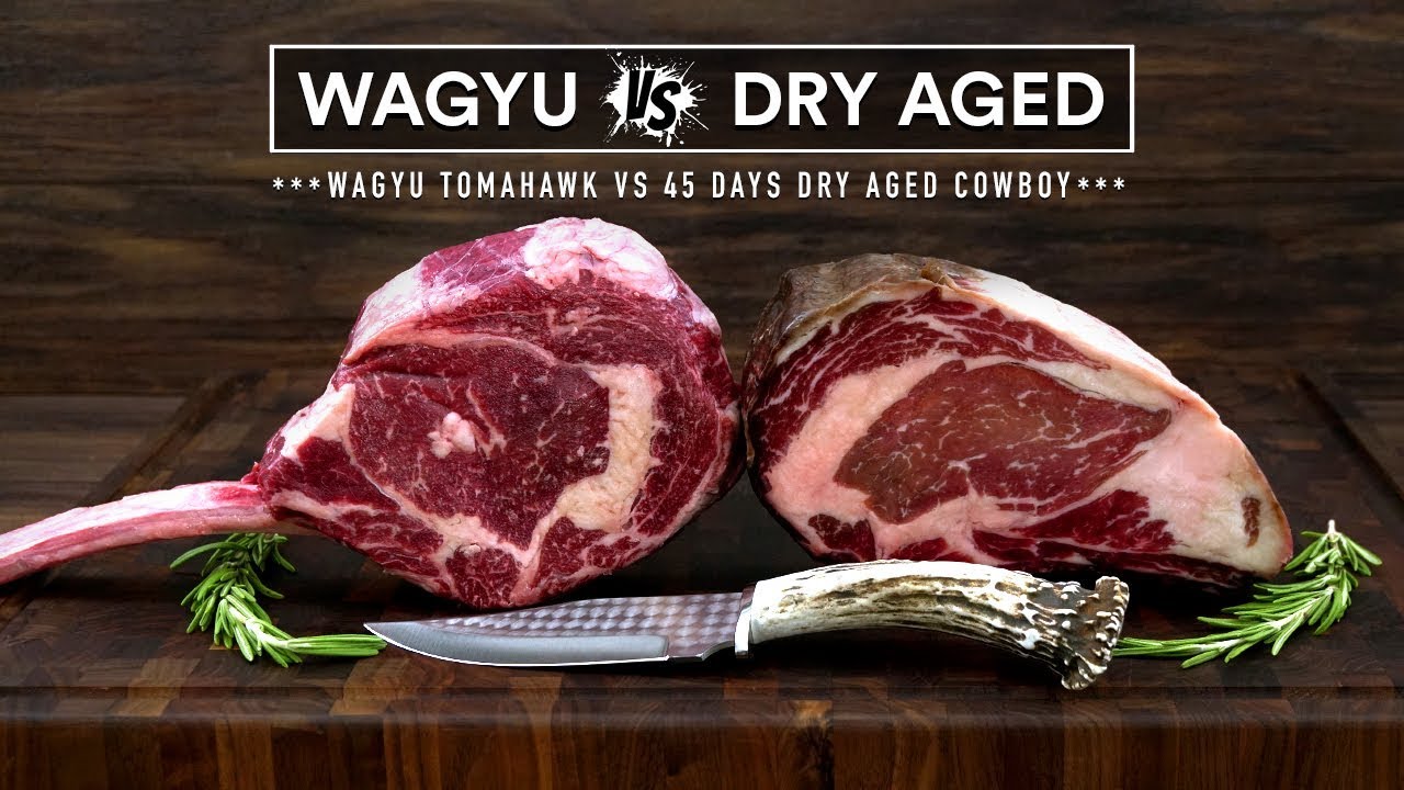 What is a Tomahawk steak vs cowboy steak?