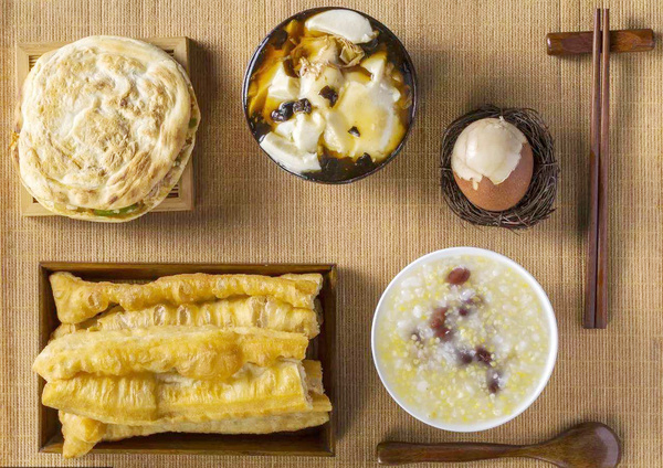 What is a traditional breakfast in China?