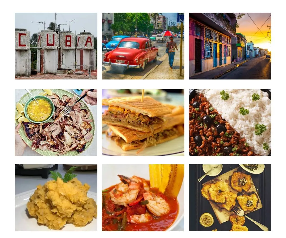 What is a traditional food in Cuba?