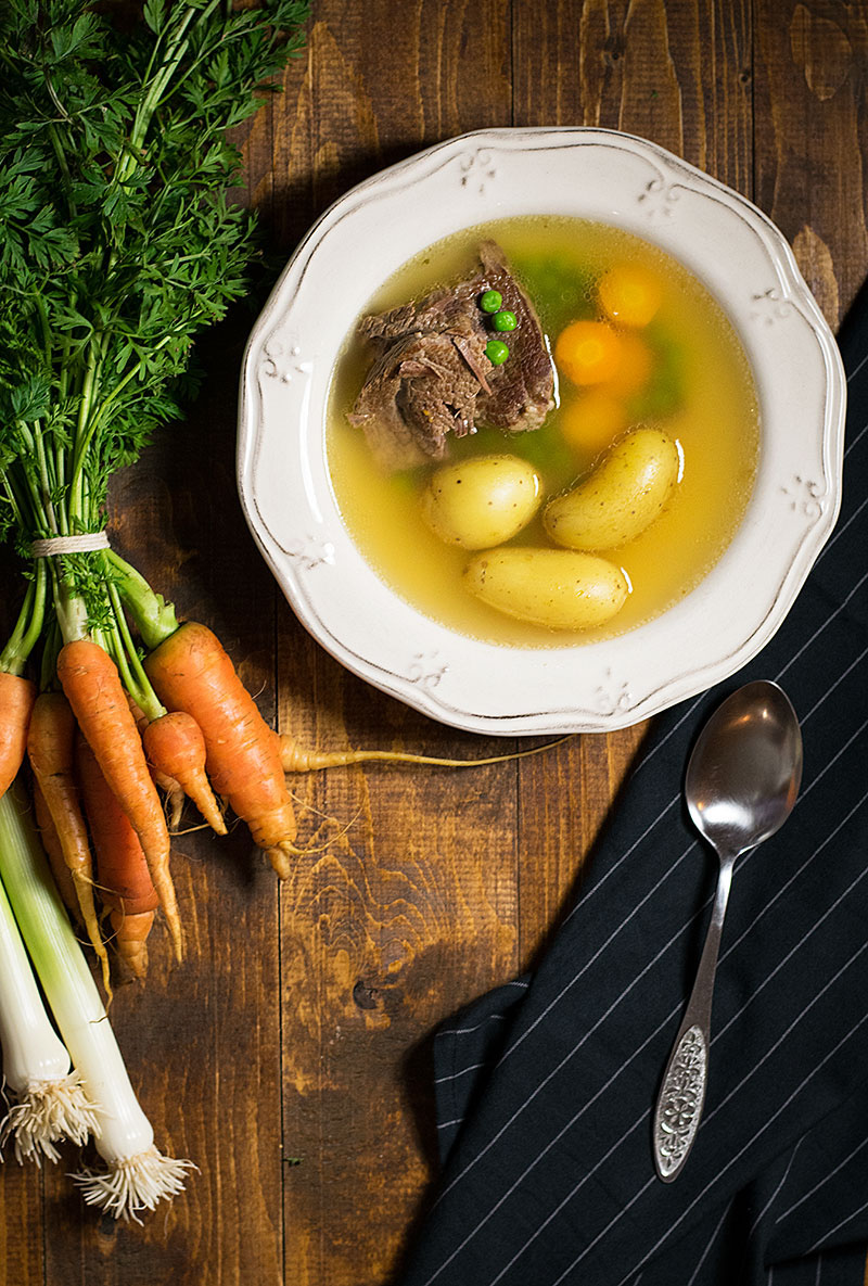 What is bone broth soup?