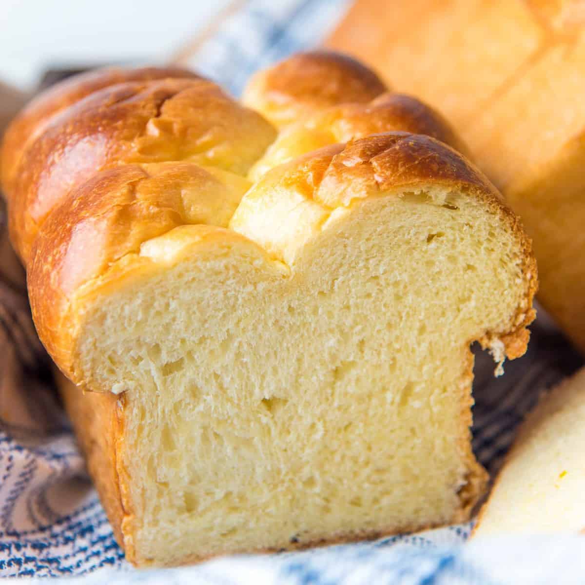 What is brioche bread made of?