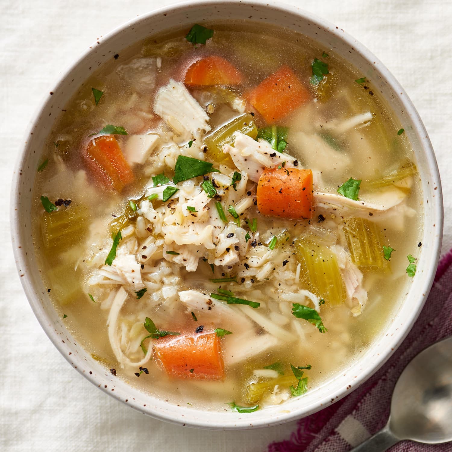 What is broth-based soup?