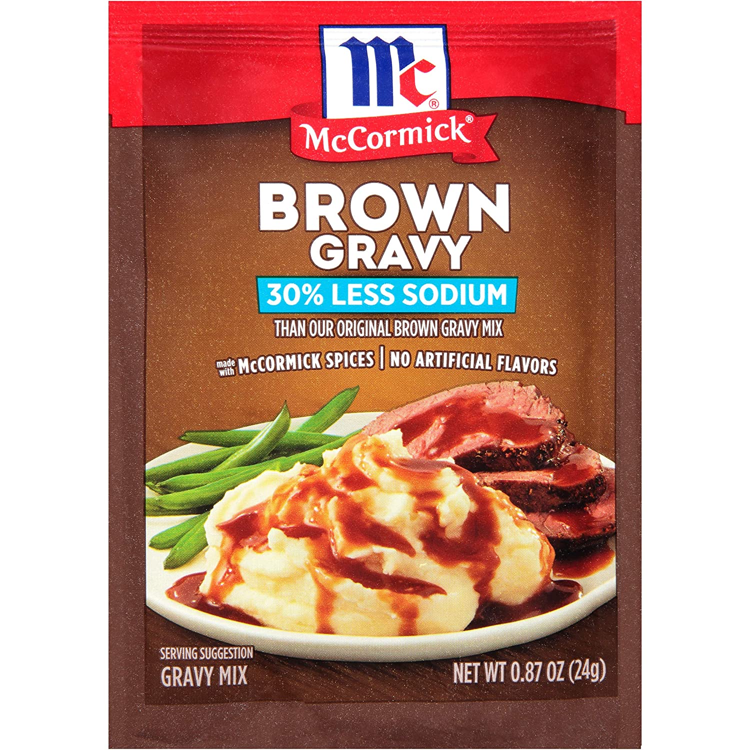 What is brown gravy mix made of?