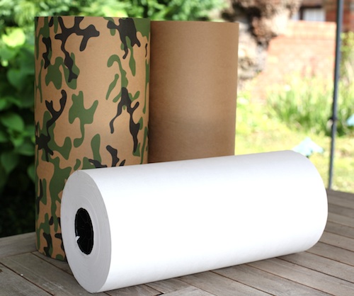 What is butcher paper coated with?