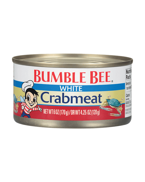 What is canned white crabmeat?