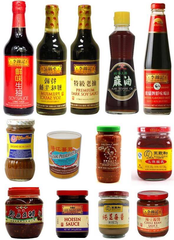 What is Chinese food sauce made of?