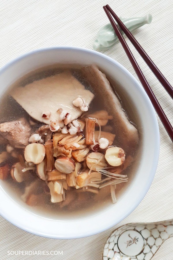 What is Chinese four herbs soup (四神汤)?