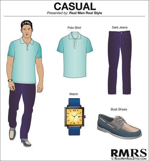 What is classed as casual wear?