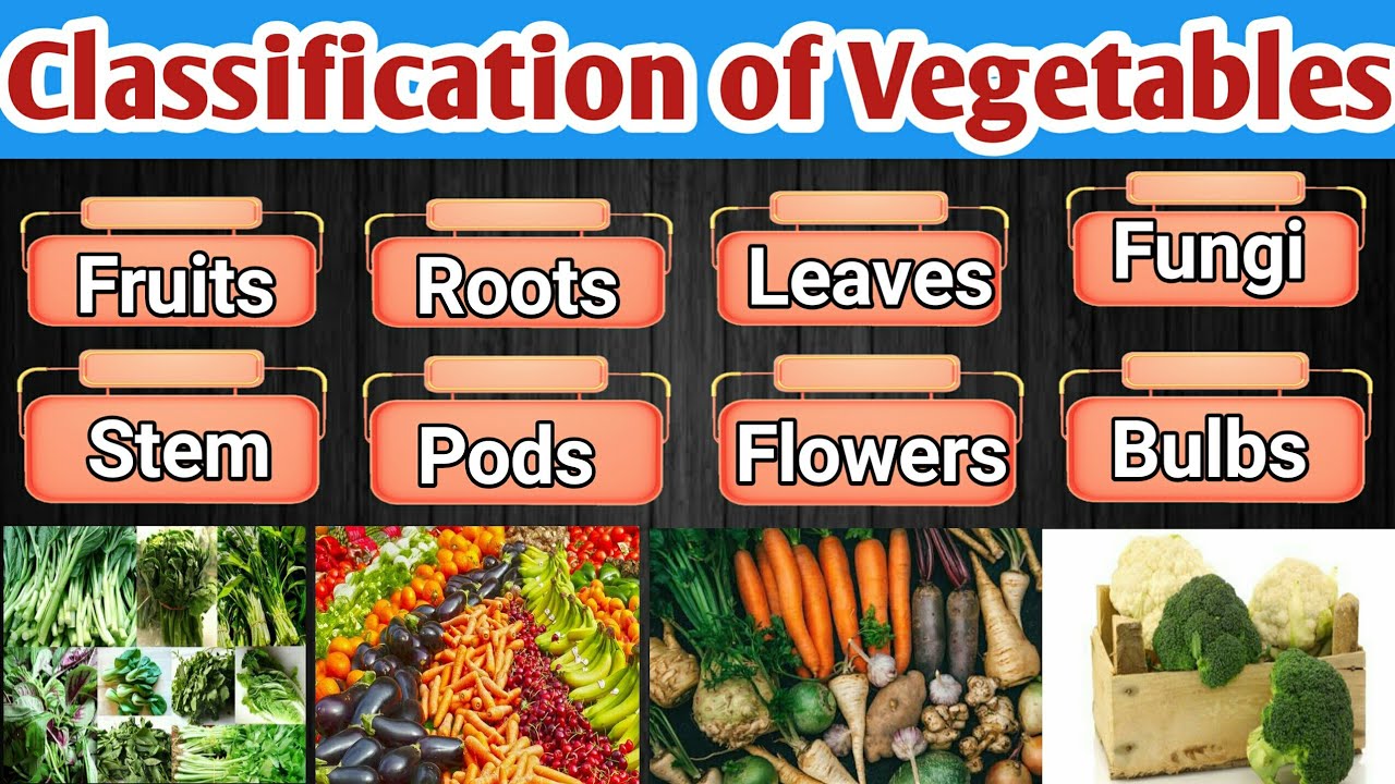 What is classified as a vegetable?