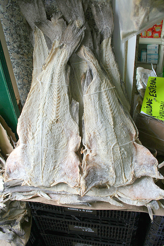 What is codfish salted?