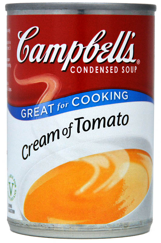 What is condensed cream of tomato soup?
