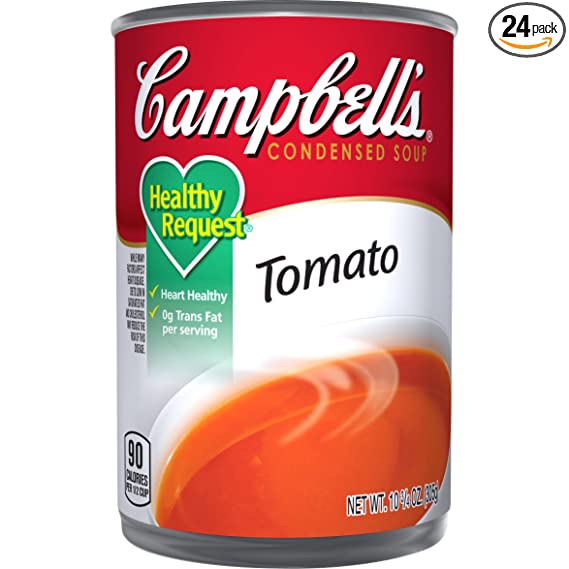What is condensed Healthy Request® tomato soup?