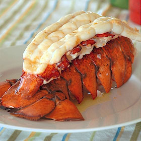 What is considered a big lobster tail?