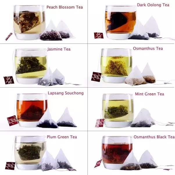 What is considered plain tea?