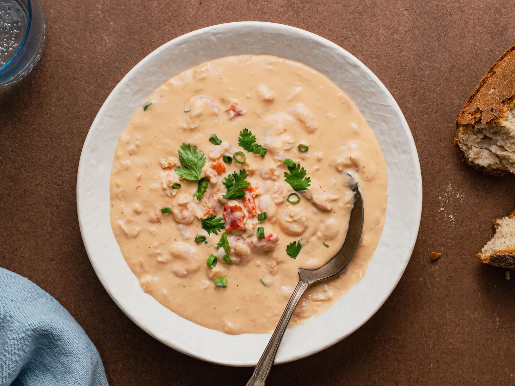 What is crab and shrimp bisque?