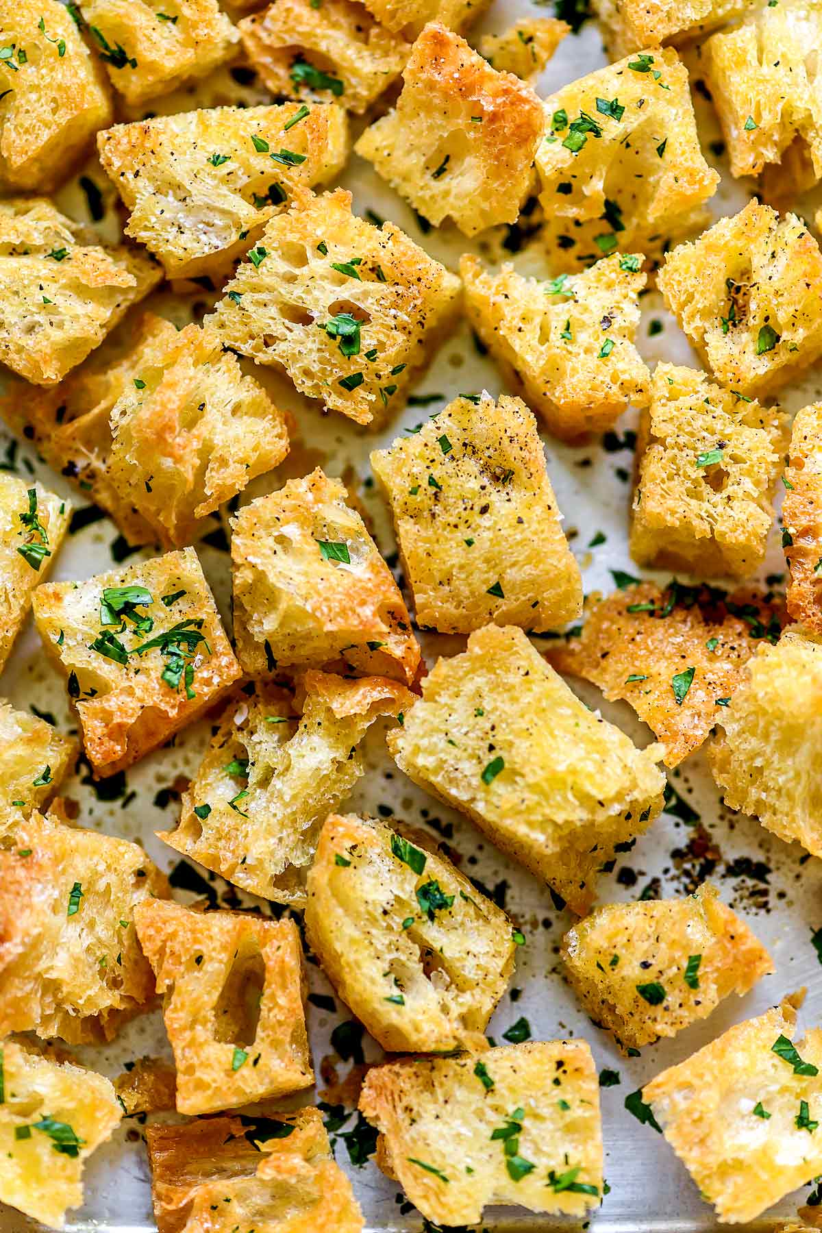What is crouton made of?