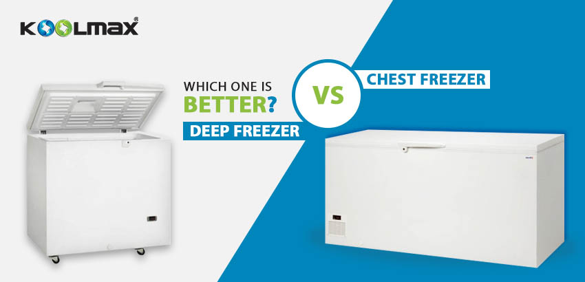 What is difference between chest freezer and deep freezer?