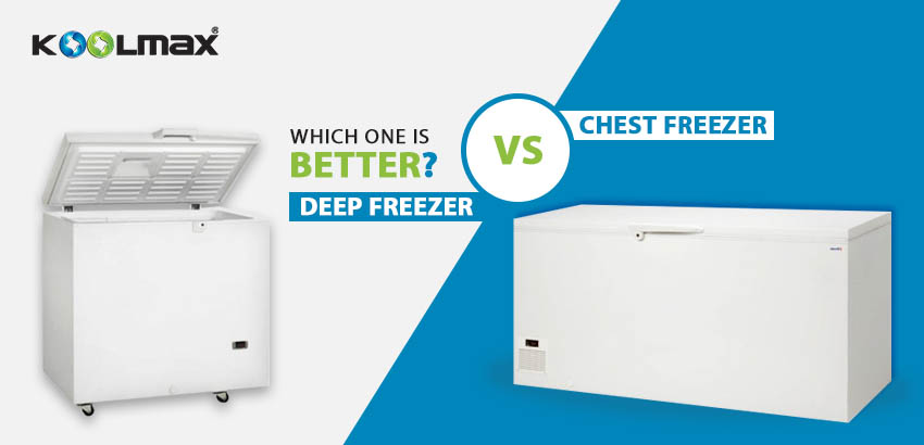 What is difference between freezer and deep freezer?