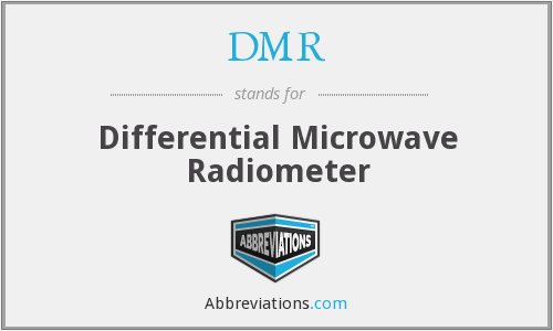 What is DMR stand for?