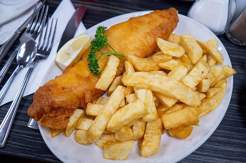 What is fish and chips called?