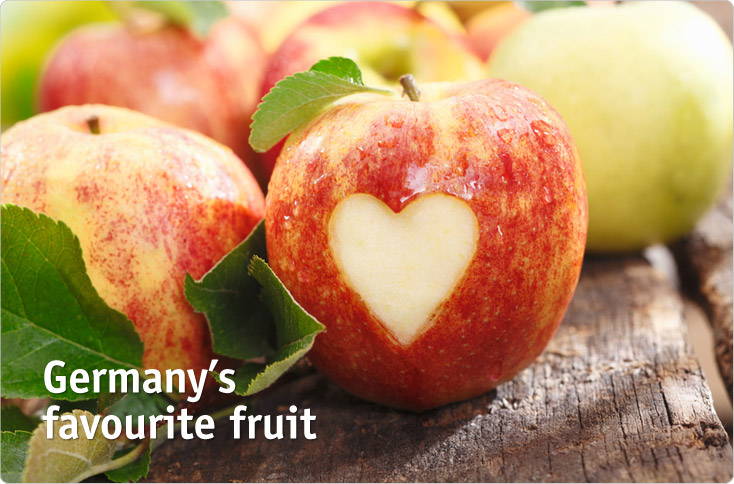 What is Germany's Favourite fruit?
