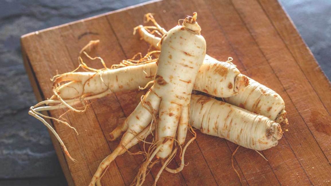 What is ginseng used for in TCM?