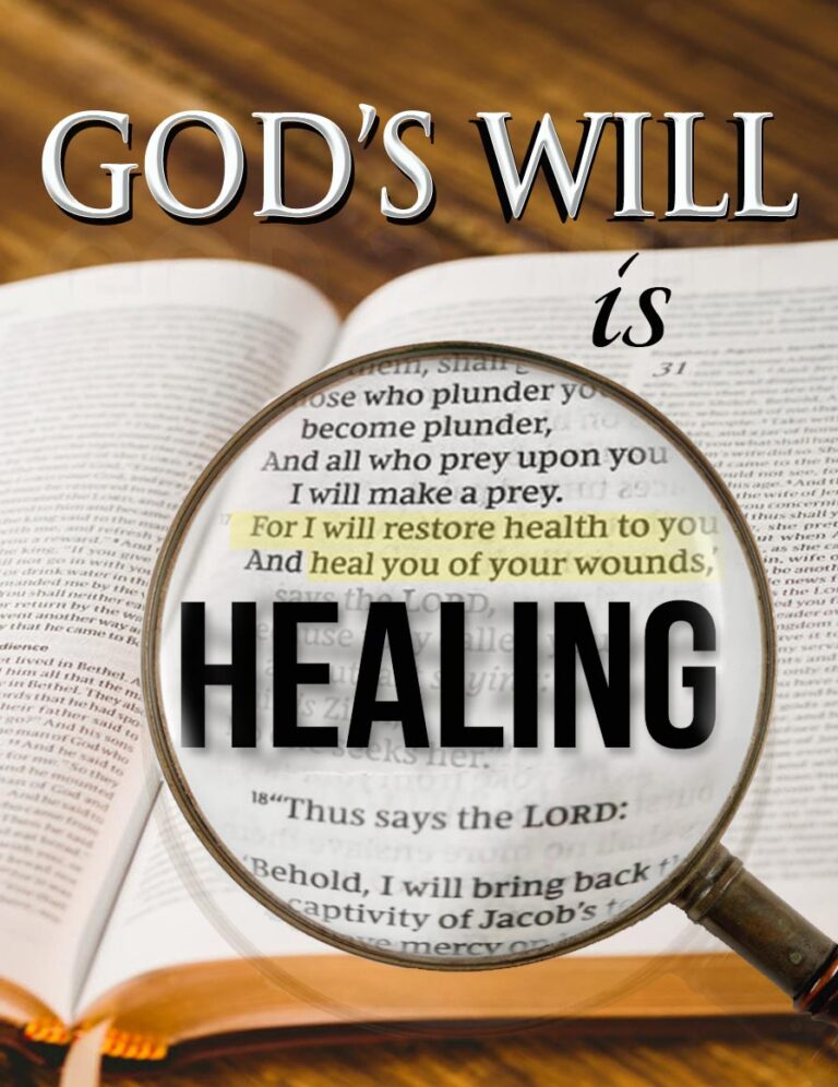 What is God's will for our health?