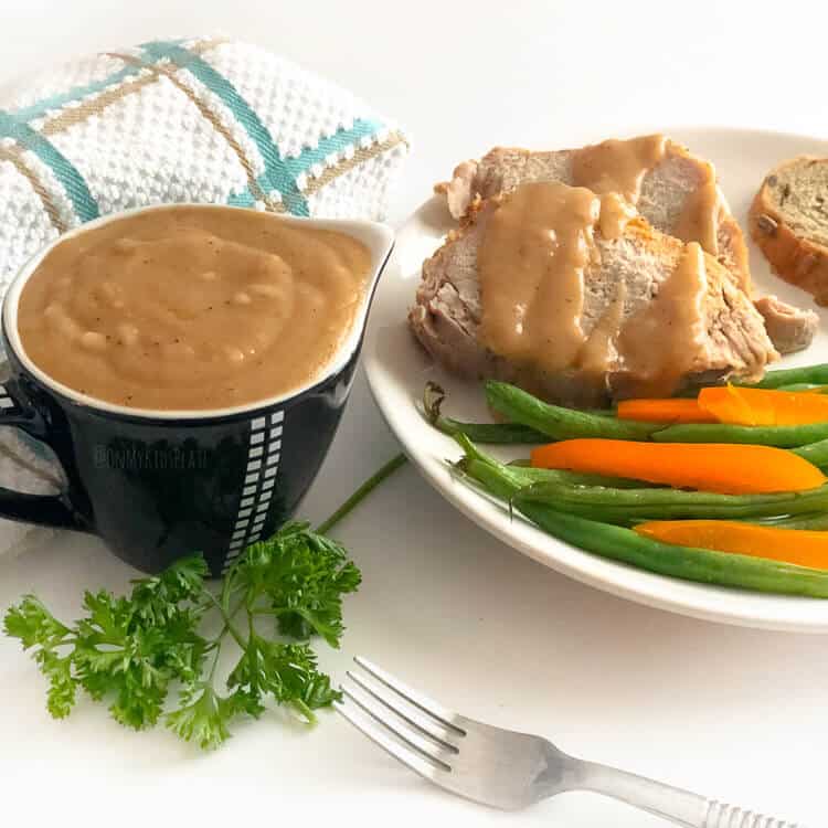 What is gravy made of pork?