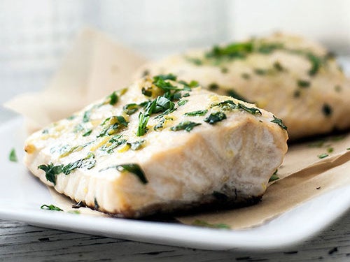 What is halibut and how is it prepared?