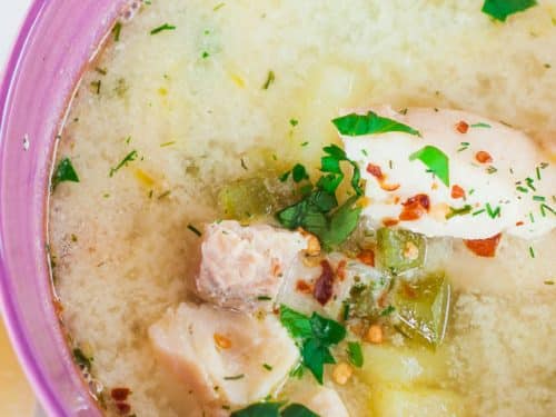 What is Halibut soup?