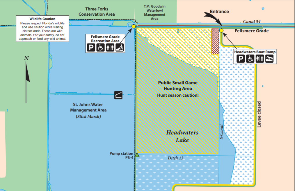 What is headwaters of a lake?