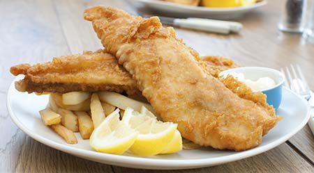 What is healthier grilled or fried fish?