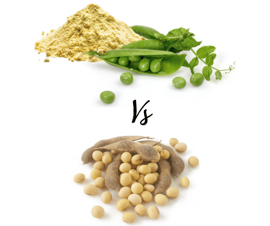 What is healthier pea protein or soy protein?