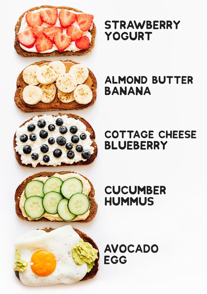 What is healthier than butter to put on toast?